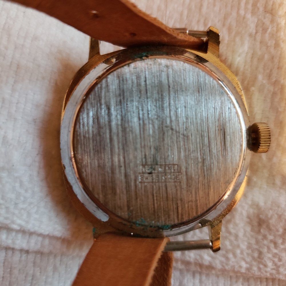 Vintage Lucerne Yellow Smiley Face Watch - Gem
